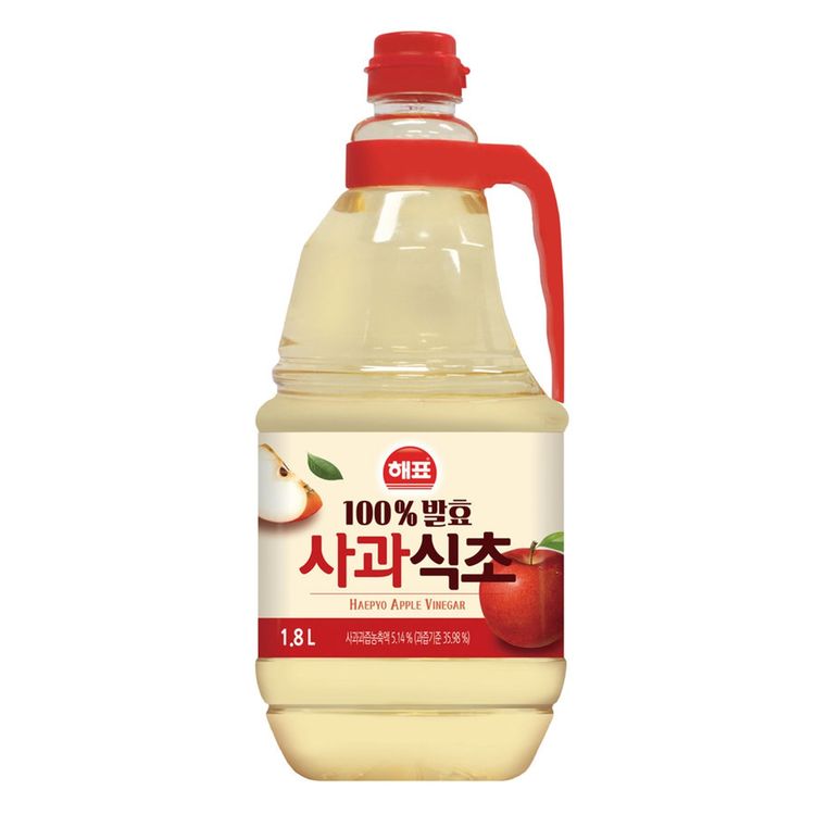 해표 100 발효 사과식초 18l 홈플러스