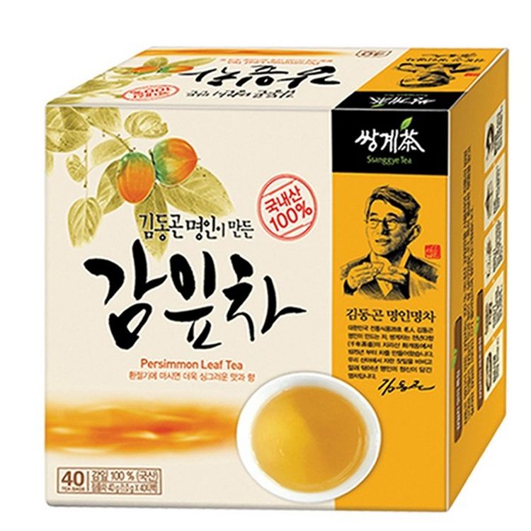 쌍계 김동곤명인차 감잎차 40t 홈플러스 택배배송