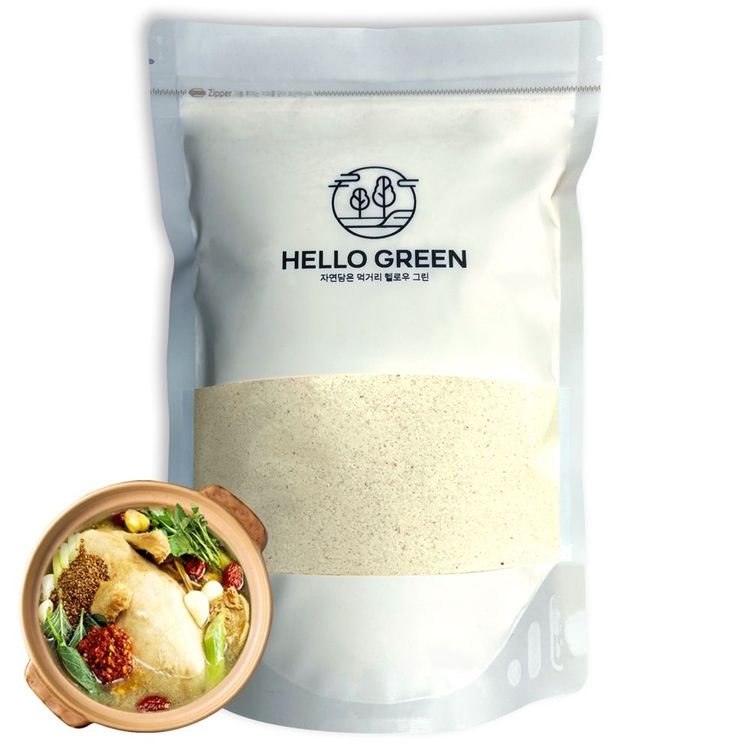 헬로우그린 육수엔 치킨 스톡 300g 팩 시즈닝 홈플러스 택배배송