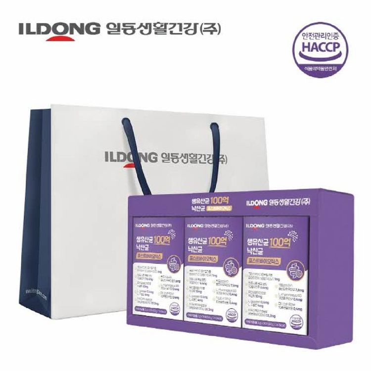 생유산균 100억 낙산균 포스트바이오틱스 선물세트 2gx30포 3개입 쇼핑백 포함 홈플러스 택배배송