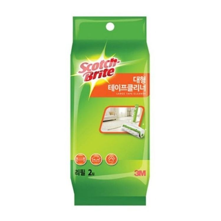 3m 스카치브라이트 테이프 클리너 대형 리필 2개입 홈플러스 택배배송