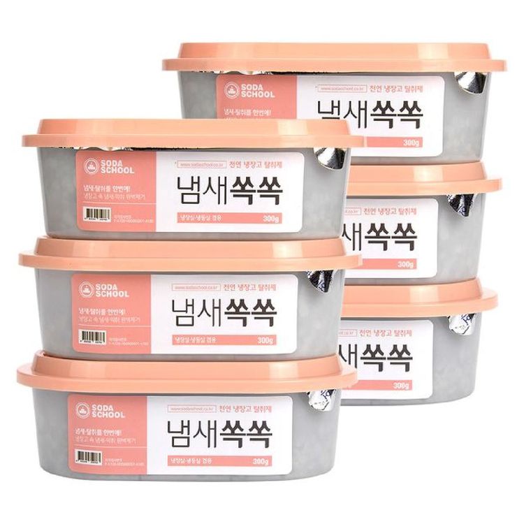 반복사용 냄새제거제 냄새쏙쏙 탈취제 6개 세트 홈플러스 택배배송