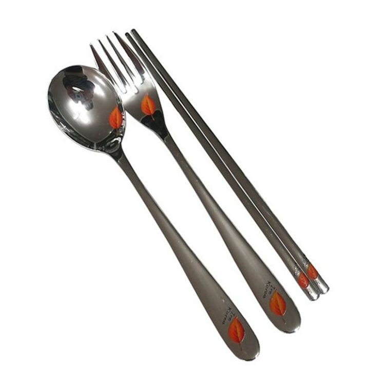 어린이 실용적인 N609a55d91 식기 세트 수저 젓가락 포크 커트러리 3종 홈플러스 택배배송
