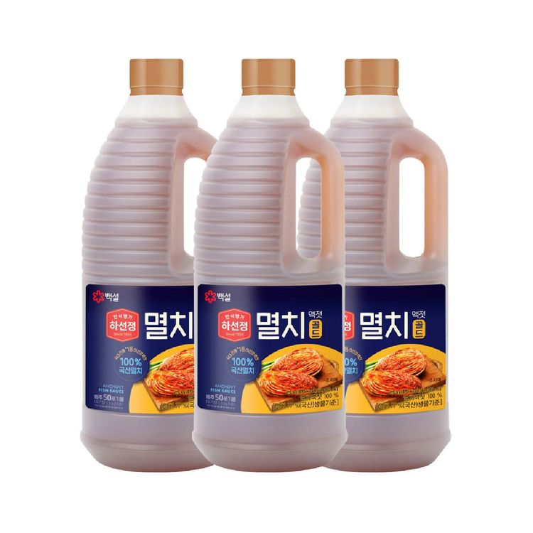 하선정 멸치액젓 25kg X3개 홈플러스 택배배송