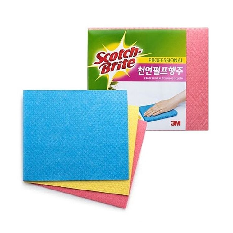 3m 행주 천연 펄프 행주 L200 1팩 10개입 홈플러스 택배배송