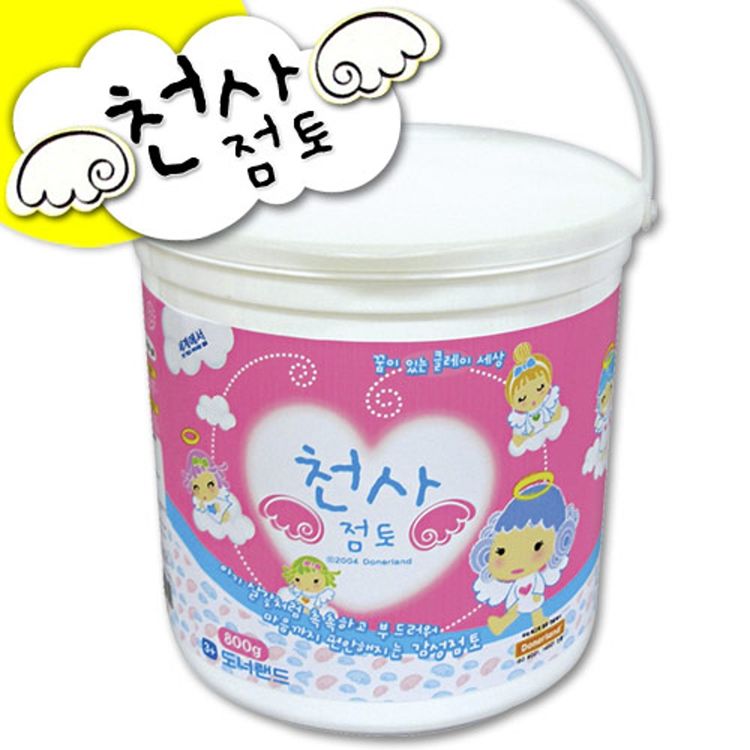 도너랜드 천사점토 800g천사점토칼라점토컬러점토찰흙점토지점토찍기틀점토만들기 홈플러스 택배배송