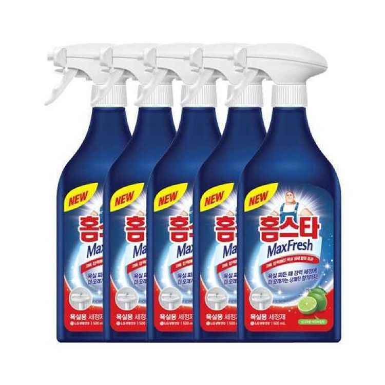 홈스타 맥스프레쉬 욕실용 세정제 500ml X 5개 홈플러스 택배배송