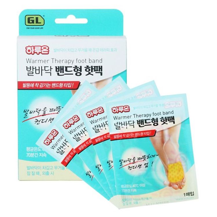 하루온 발바닥 밴드형 핫팩 4매입 홈플러스 택배배송