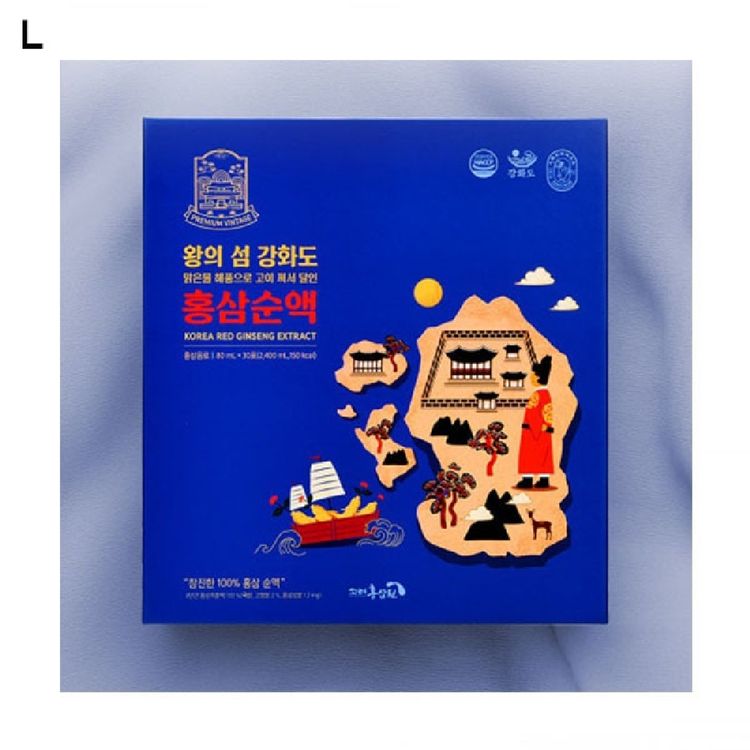 왕의섬 강화도 홍삼순액 80ml X 30포 홈플러스 택배배송