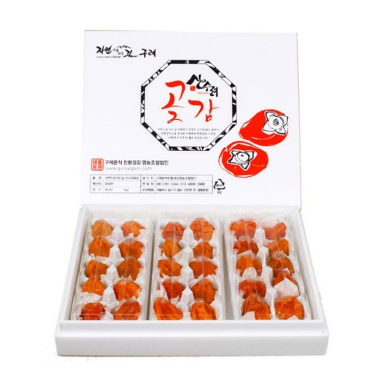 2022설 남도장터 구례문척 곶감 반건시 대봉 30과 50g 내외 아이스박스 포장 홈플러스 택배배송