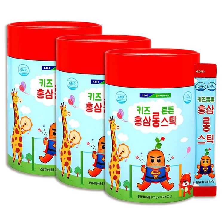 Cb Nh 어린이 키즈 튼튼 홍삼 스틱 파인애플맛 90포 홈플러스 택배배송
