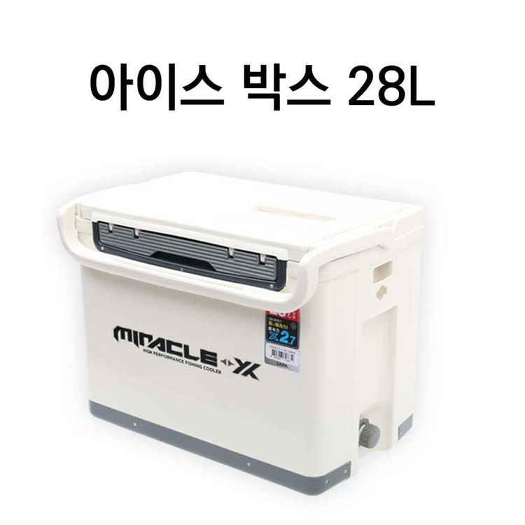 다용도 아이스 박스 쿨러백 28리터 낚시 캠핑 여행 홈플러스 택배배송