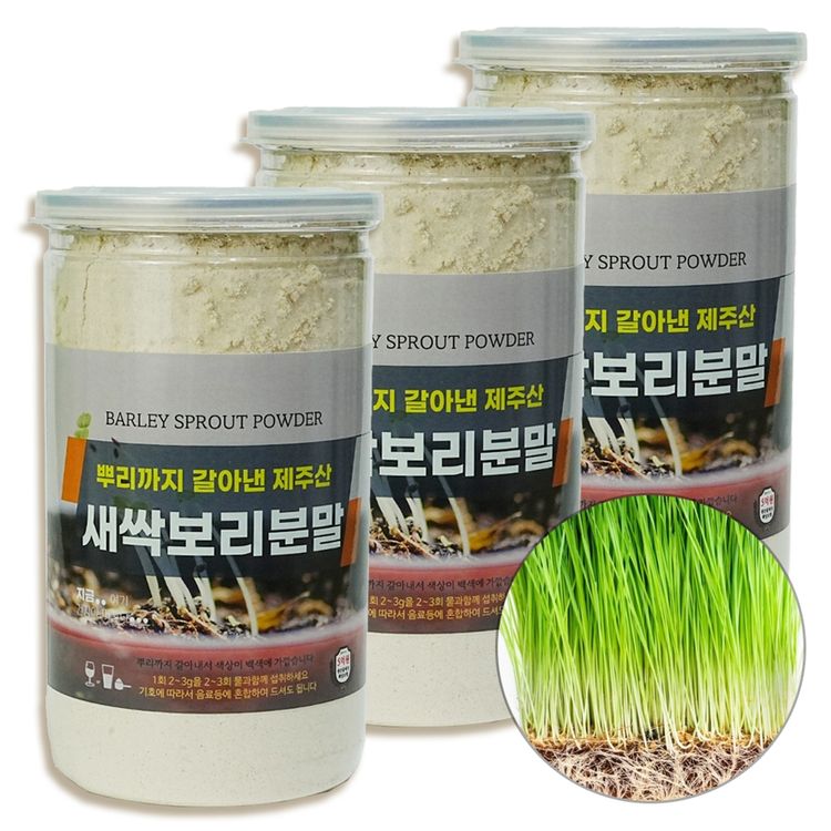정든팜 제주산 뿌리까지듬뿍 새싹보리 분말 900g 홈플러스 택배배송