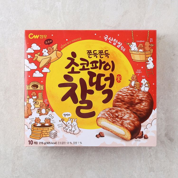 청우 초코파이 찰떡 215G | 홈플러스 익스프레스