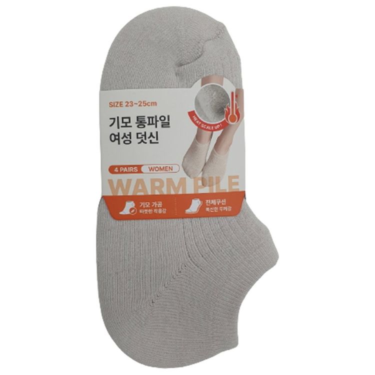 유아패션여성페이크립기모통파일4족양말 홈플러스