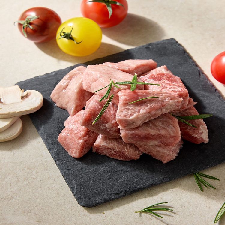 미탐 연육 가공 프로즌에이징 찹스테이크 전각 200g 부드러운 고기 홈플러스 택배배송