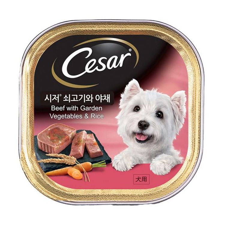 시저캔 쇠고기와 야채 6개주식캔 홈플러스 택배배송