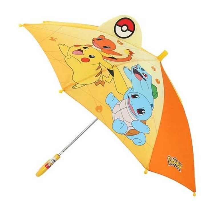 포켓몬스터 47cm 몬스터볼 입체 홀로그램 장우산 옐로 홈플러스 택배배송