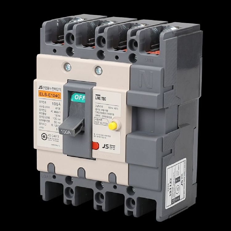 누전차단기 산업용 Elb E104c 4p 100a 14ka 홈플러스 택배배송
