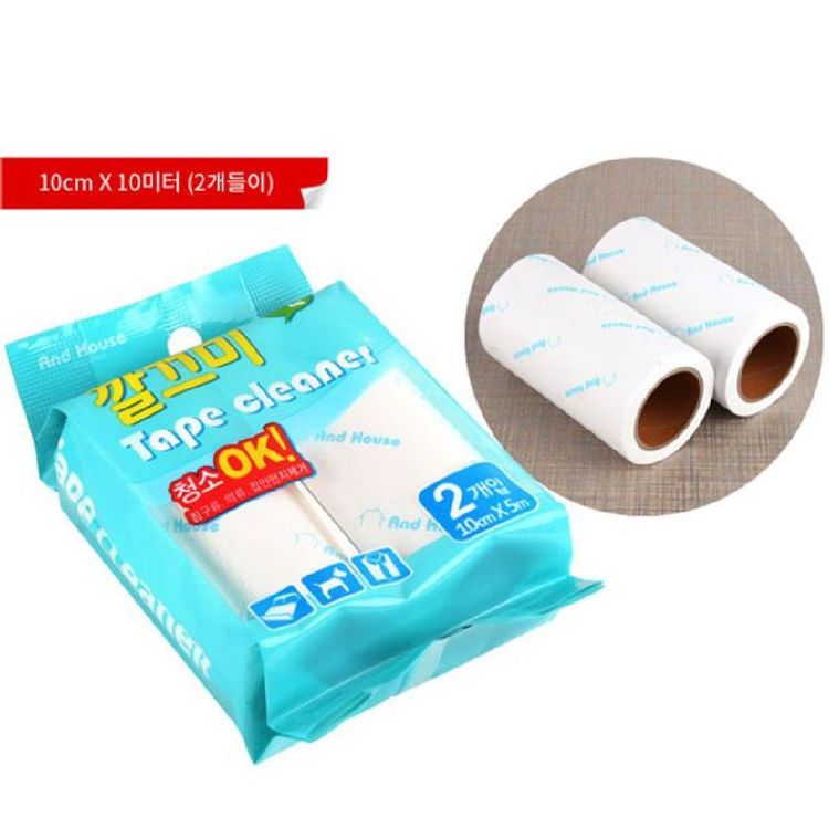 깔끄미 N81427b9b92 테이프크리너 리필 2p 10cm X 10m 홈플러스 택배배송