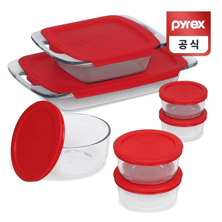 코렐 파이렉스 이지그랩 베이크 디쉬 반찬통 7p세트 홈플러스 택배배송