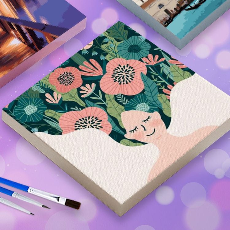 Diy 실용적인 N7203b722cb 명화 그리기 캔버스 유화 그림 세트 꽃향기 홈플러스 택배배송