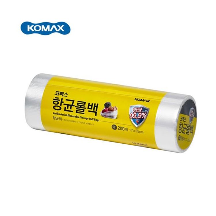 코맥스 위생백 위생팩 위생비닐 롤백 17x25 200매 홈플러스 택배배송
