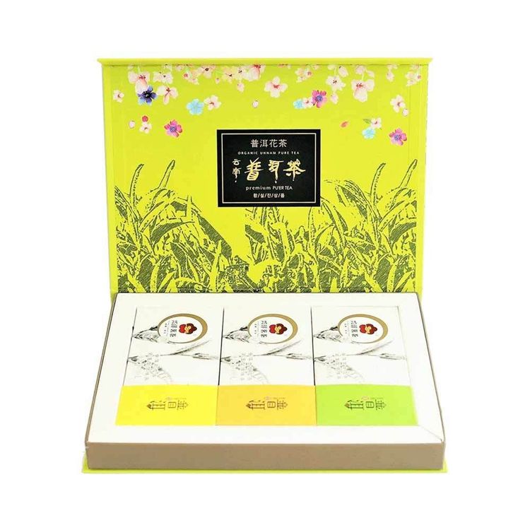 운남보이차 보이꽃차 3종 세트 국화 장미 백합 3개입 홈플러스 택배배송