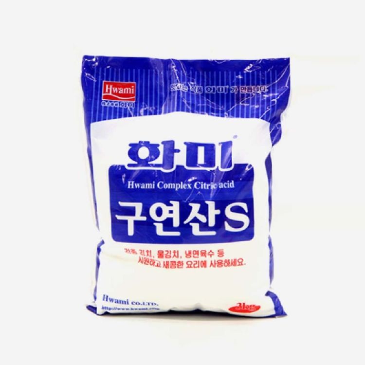시원하고 새콤한 요리 구연산s 3kg 식자재 식료품 가공식품 분말 가루 김치 물김치 냉면육 홈플러스 택배배송