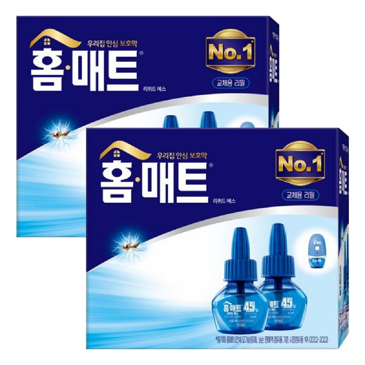 홈매트 리퀴드 에스 교체용 무향 90일 X 2개 홈플러스 택배배송