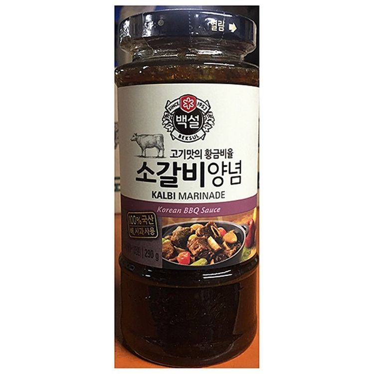 소갈비 양념 백설 290gx20개 고기 액상 소스 홈플러스 택배배송
