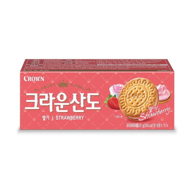 크라운 딸기산도 61G | 홈플러스