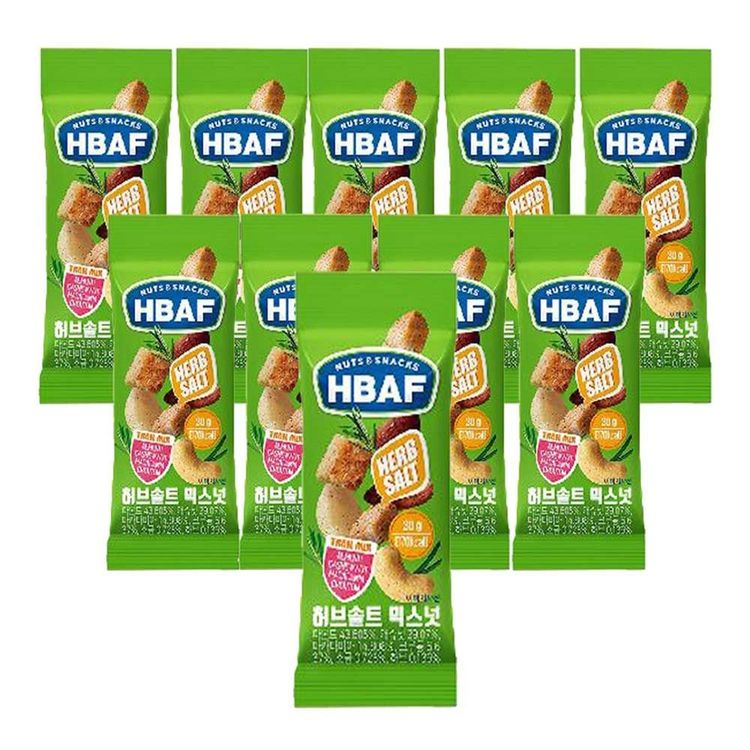 HBAF 바프 믹스넛 허브솔트 30gx12개 | 홈플러스 택배배송