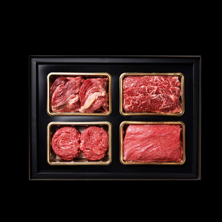 냉장 박참봉푸줏간 냉장 숙성한우 암소구이혼합세트 1호 꽃등심 400g채끝 400g불 홈플러스 택배배송