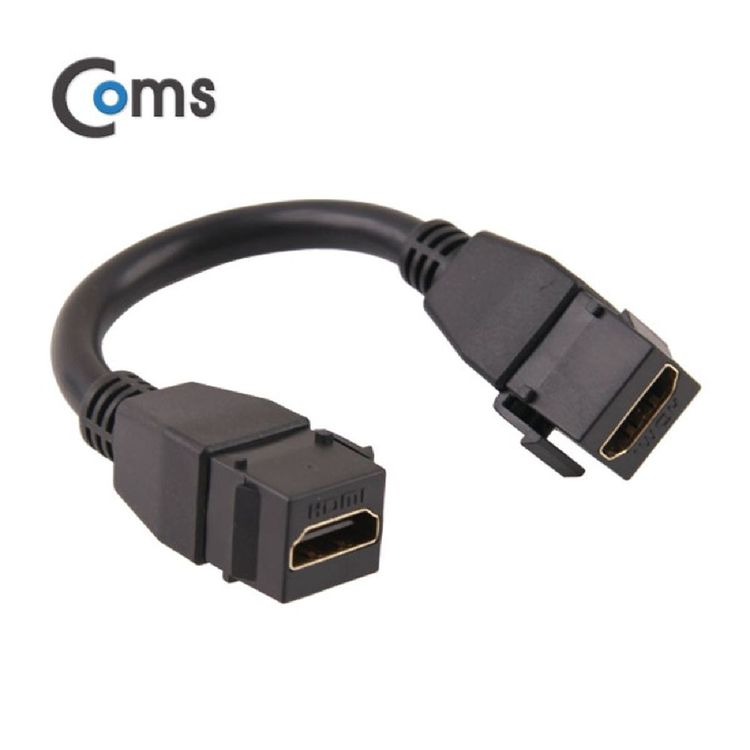 Coms Hdmi 월 플레이트 장착 F F 1포트 15cm 홈플러스 택배배송