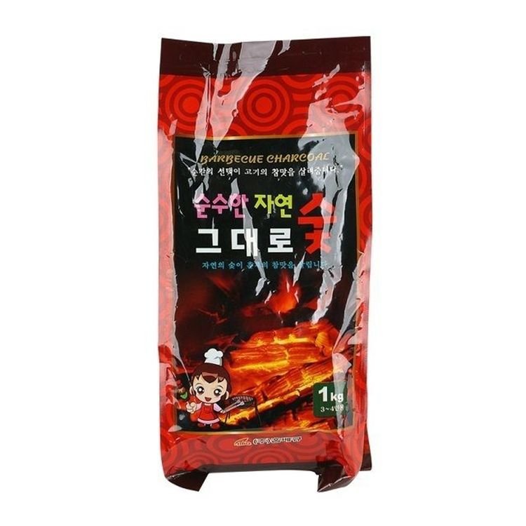 나무숯 1kg 3 4인용 캠핑 야외 구이 바베큐 홈플러스 택배배송
