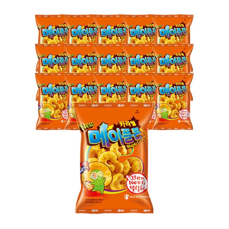 크 메이플콘 카라멜 74g X 16개 X 1박스 홈플러스 택배배송