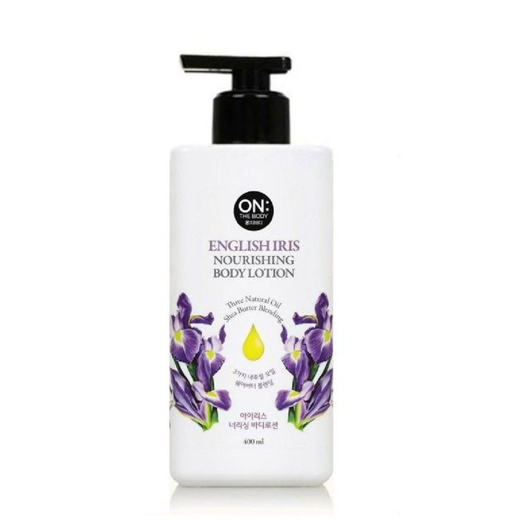 Lg 온더바디 고보습 아이리스 바디로션 400ml 홈플러스