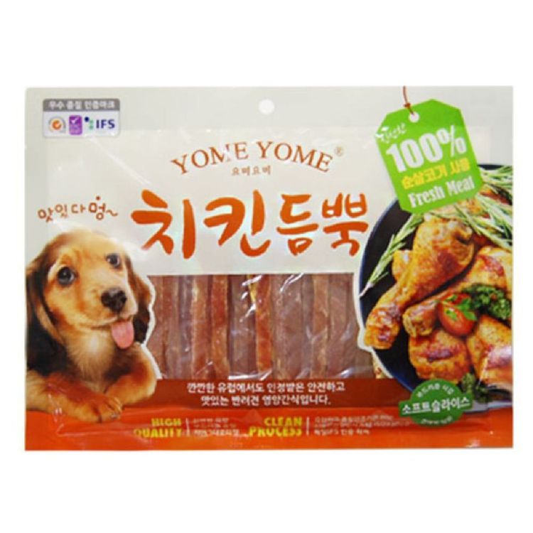 요미요미 치킨듬뿍 400g 소프트 슬라이스 홈플러스 택배배송
