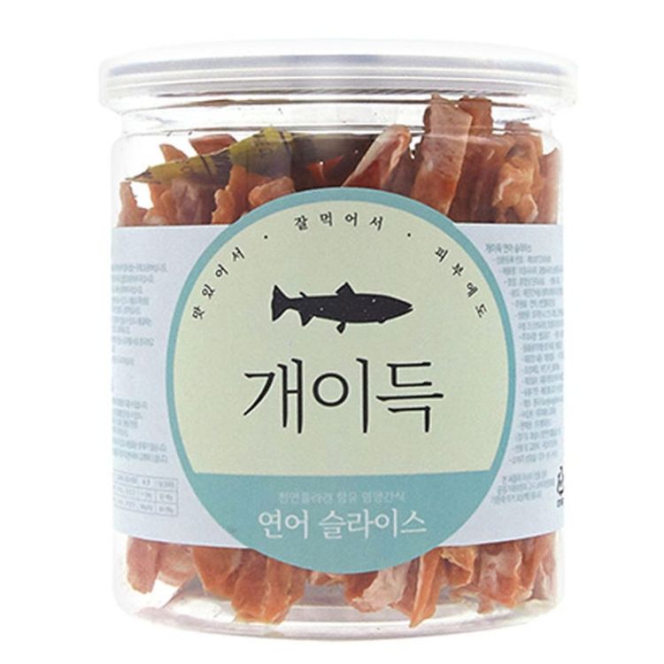 애견간식 강아지 간식 연어 슬라이스 200g 애견 반려견 영양 홈플러스 택배배송
