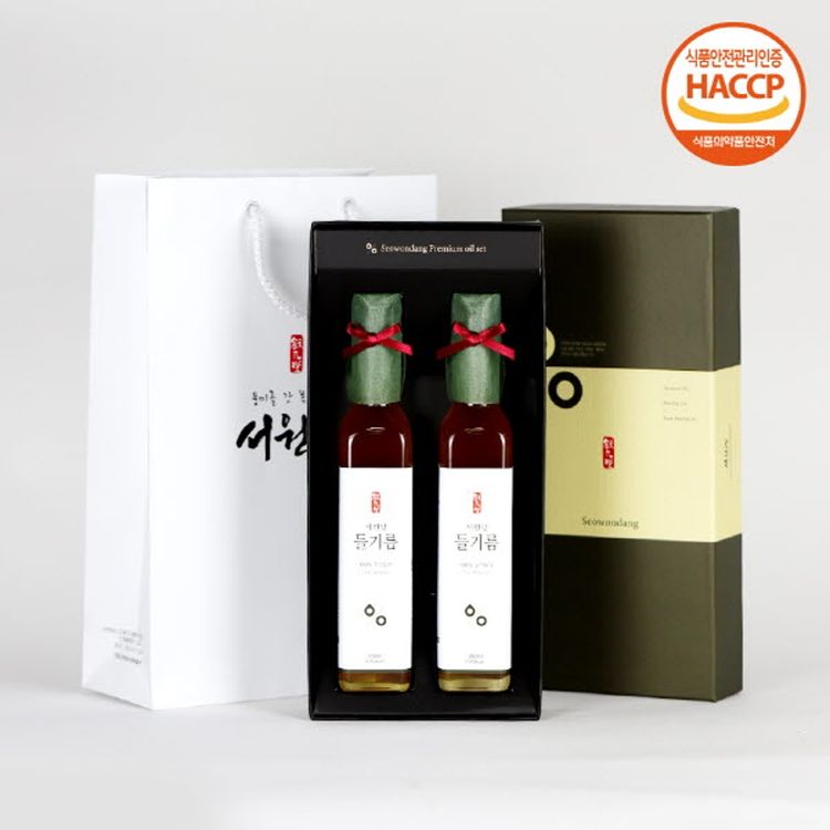 서원당 선물세트 B호들기름 250ml들기름 250ml 홈플러스 택배배송