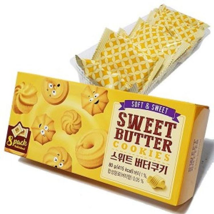 버터쿠키 80g 버터비스킷 탕비실간식 홈플러스 택배배송