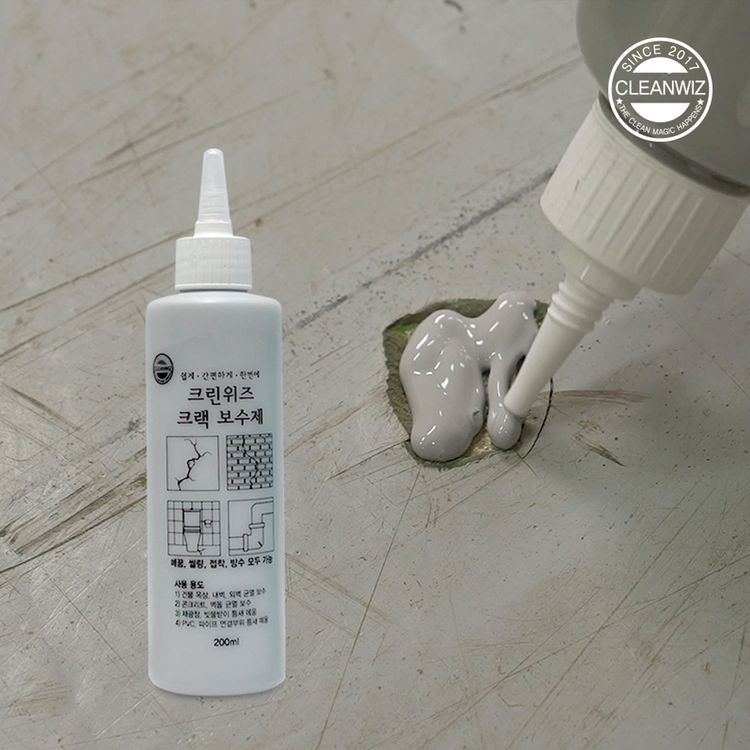 크린위즈 크랙보수제 회색 방수접착제 균열 틈새 들뜸 옥상바닥 지붕 보수 매꾸미 홈플러스 택배배송