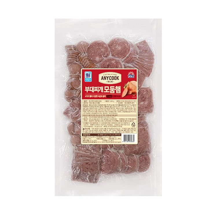 푸른들마켓 대림 애니쿡부대찌개모듬햄1kg 홈플러스 택배배송