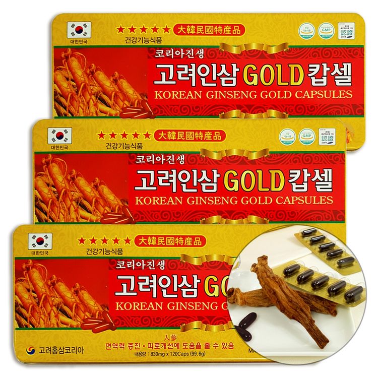 Gsday 고려 홍삼 농축액 영지버섯 녹용 캡슐 360정 홈플러스 택배배송