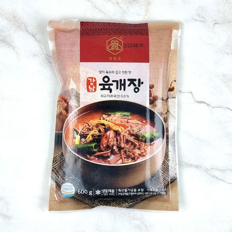 강남 육개장 1봉600g할머니의 손맛이 담긴 간편조리식품 홈플러스 택배배송