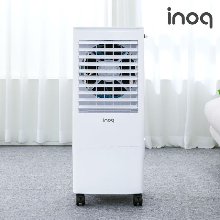 Inoq 폭포수 얼음 파워 냉풍기 20l저소음설계 3면냉각필터 25cm대형팬업소용 사무 홈플러스 택배배송