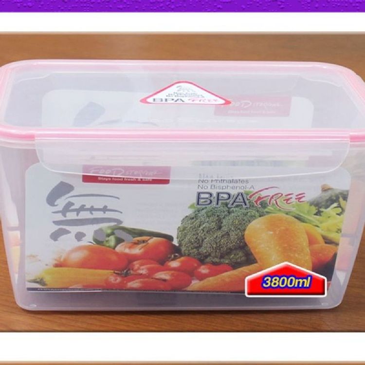 밀폐 용기 반찬통 김치통 보관 용기 직사각 3800ml 홈플러스 택배배송