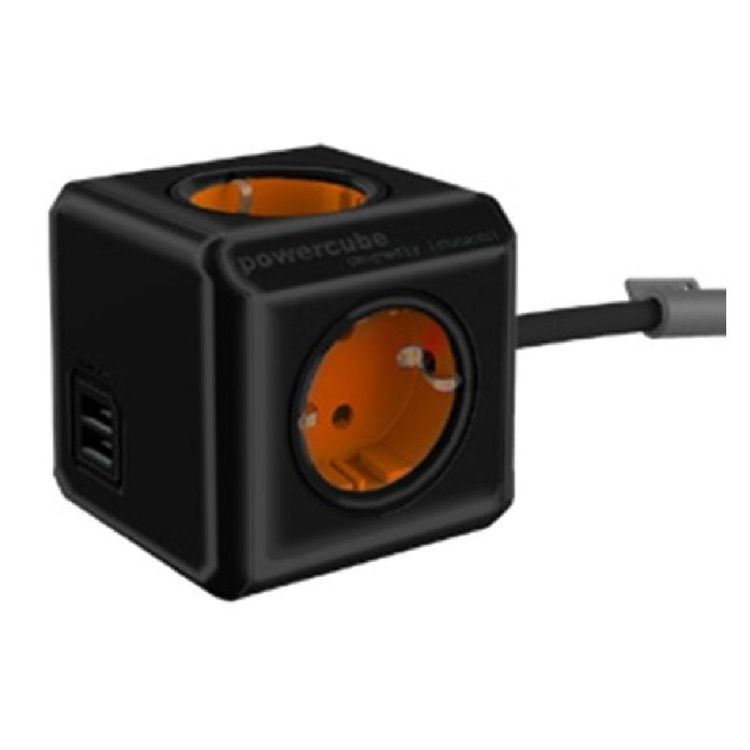 천하파워큐브 컬러멀티탭 20 익스텐디드 Usb 1450 Bk11127블랙 오렌지 1 홈플러스 택배배송