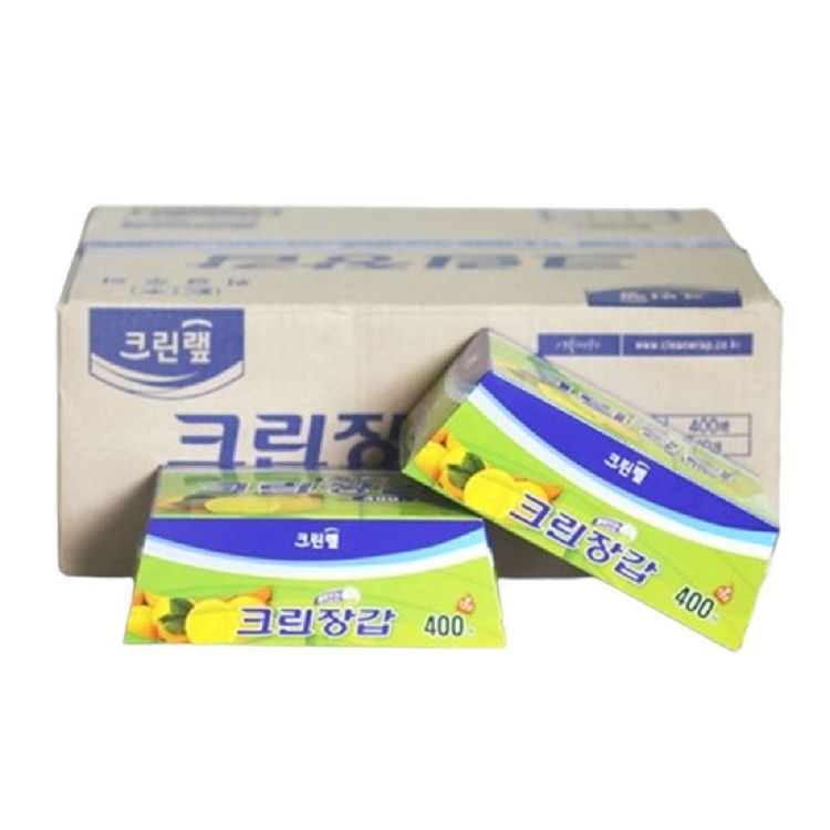 크린랩 비닐장갑 400매 10p 주방 일회용 위생장갑 홈플러스 택배배송